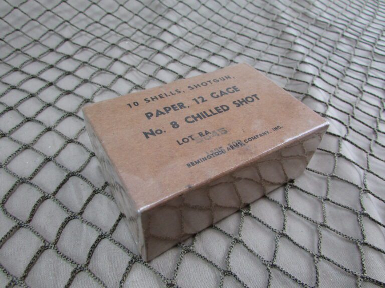 WW2 US Military 12 GA Paper Shells No 8 Chilled Shot by Remington ...
