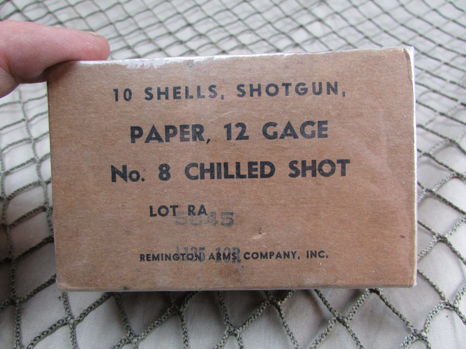 WW2 US Military 12 GA Paper Shells No 8 Chilled Shot by Remington ...