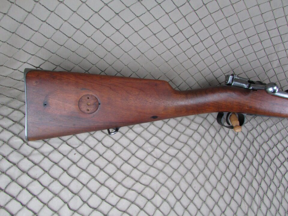 Swedish M96 w/ Vasteras Micrometer Rear Sight Insert Carl Gustafs 1910 ...